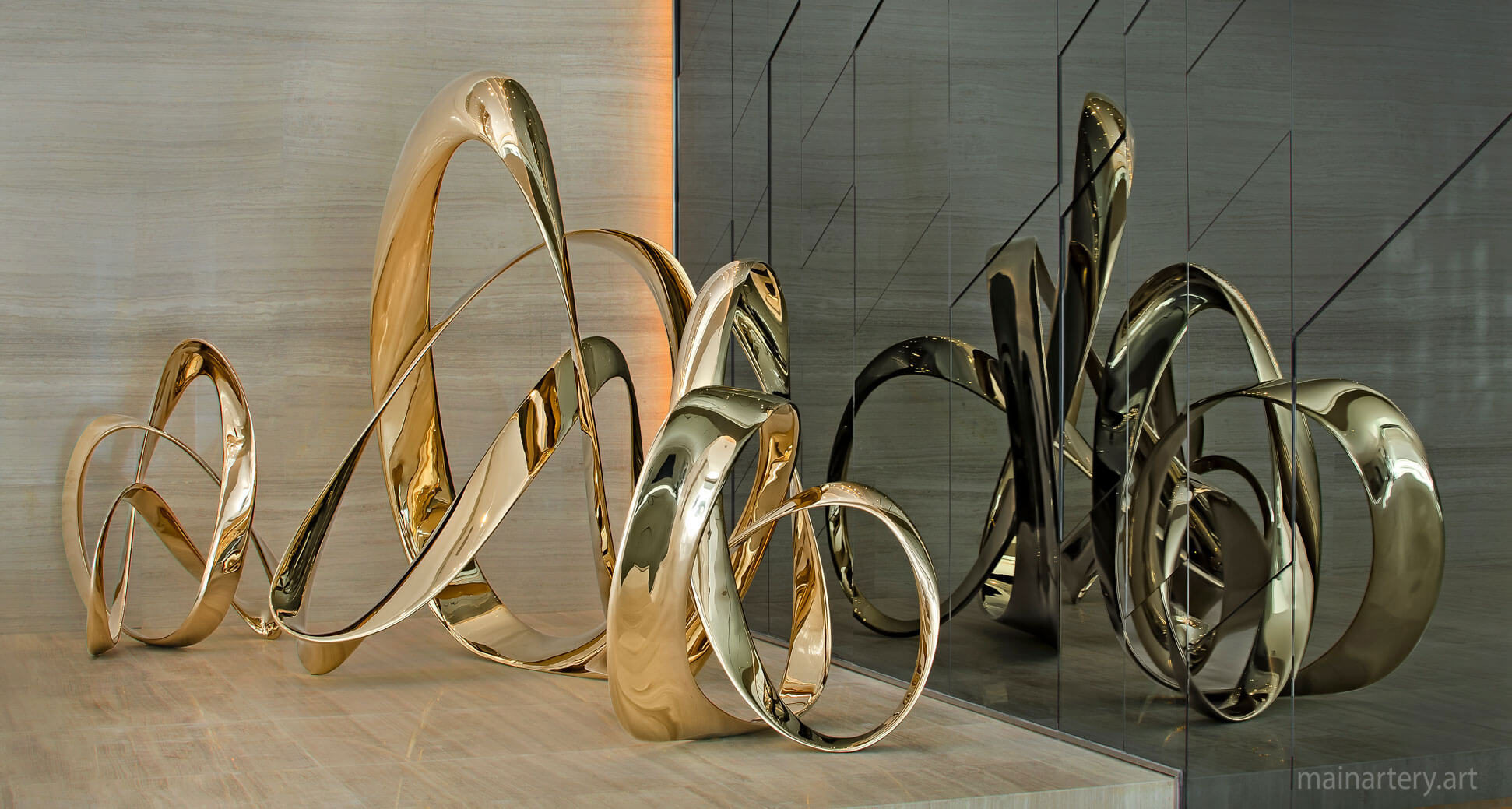 Modern Organic Art Sculpture | Mainartery