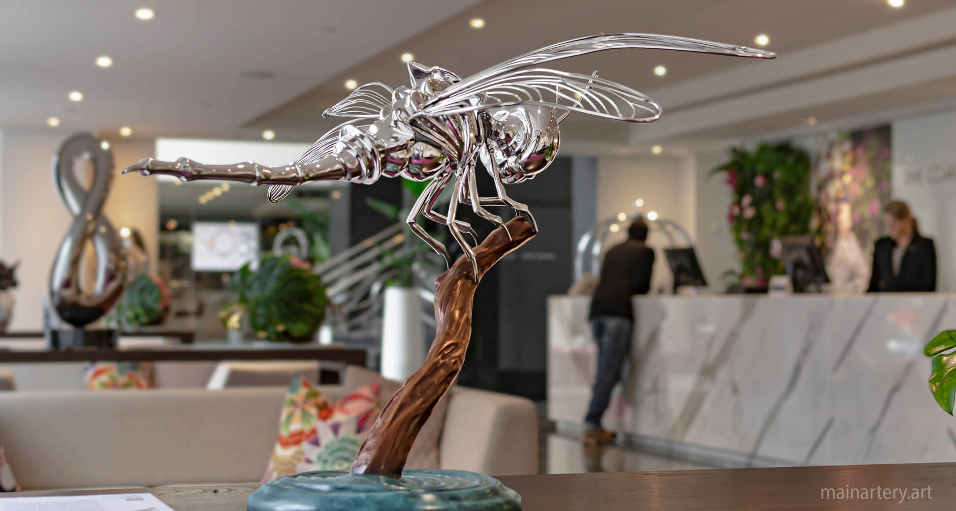 Rent Hire Sculpture - Mainartery by Todd Stuart