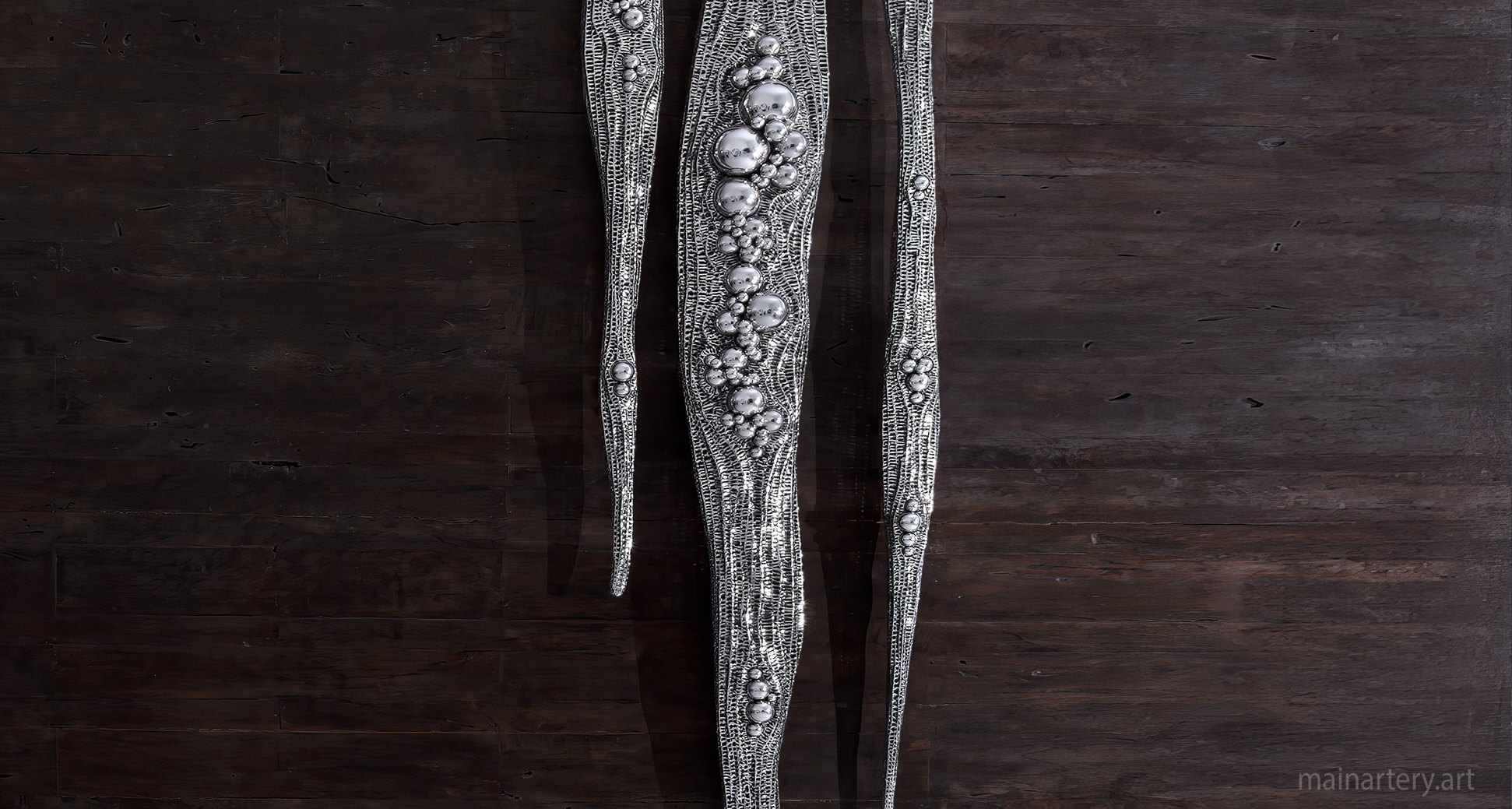 Wall Mounted Sculpture - Mainartery by Todd Stuart